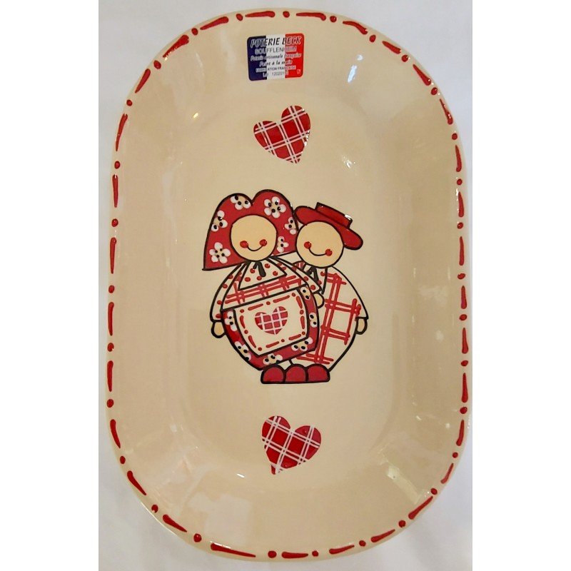 Large model Jeannala & Seppala serving dish Color Red | Prise de bec